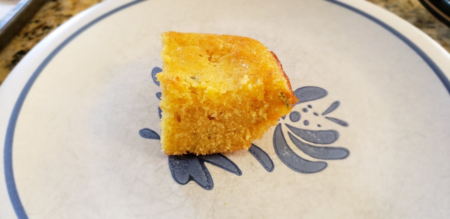 Sweet Spicy Corn Bread - Simply Delicious Cooking
